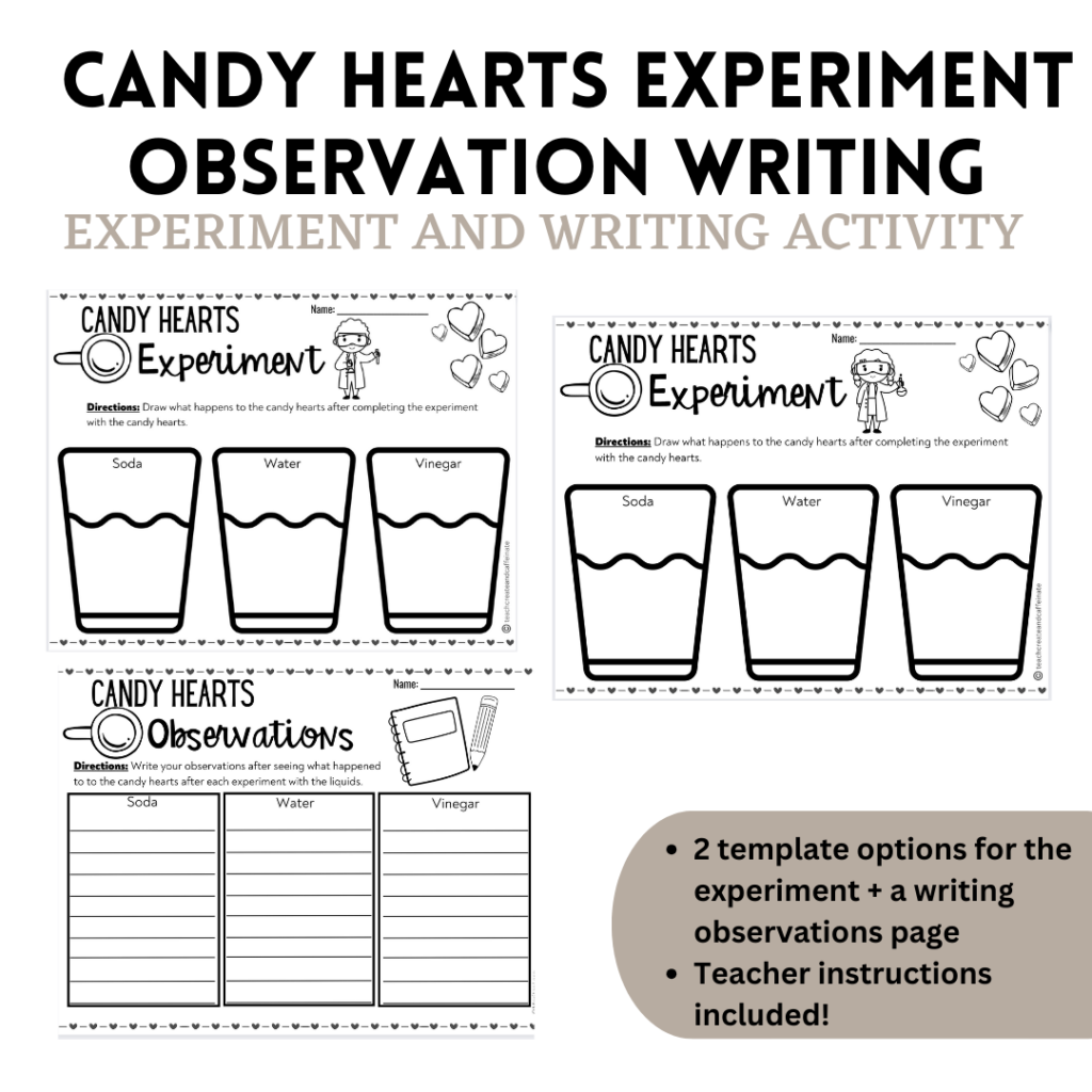 Valentine's Day Science Experiment Activity